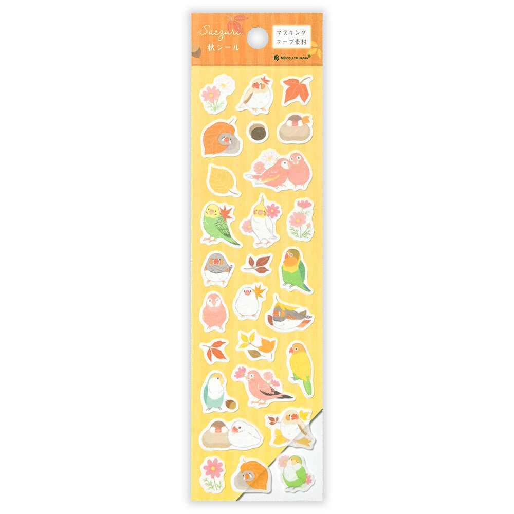 NB 2025 Fall Washi Sticker - Bird – Meowashi