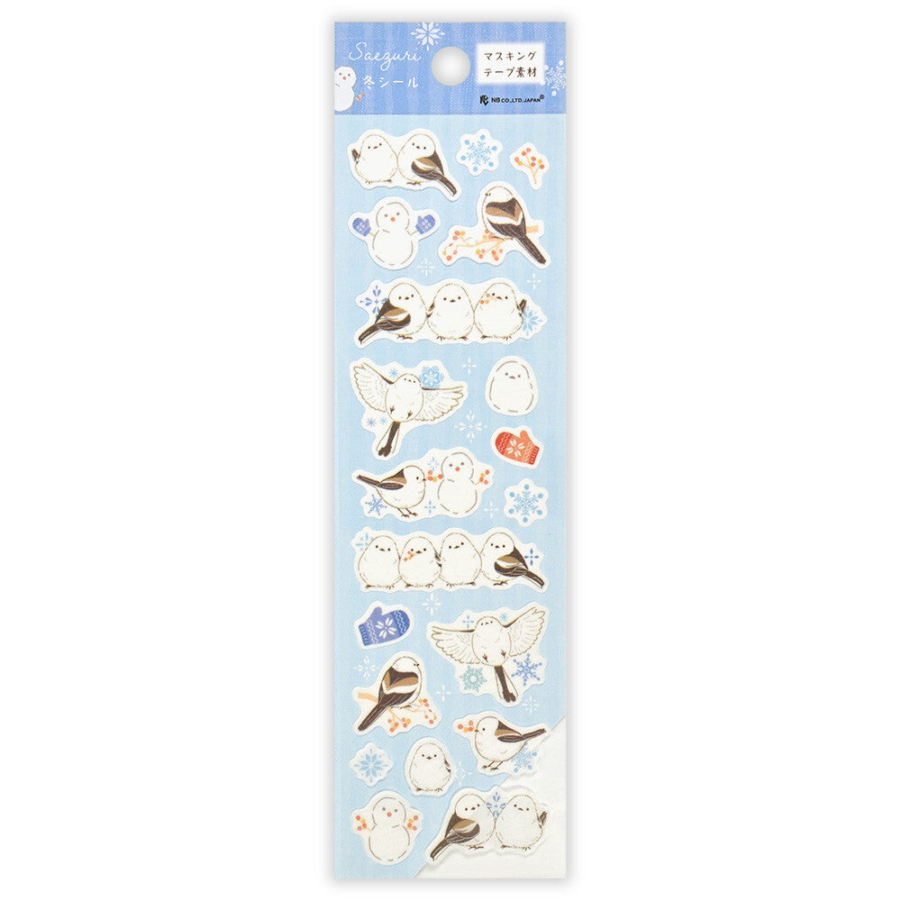 NB 2025 Winter Washi Sticker - Bird – Meowashi