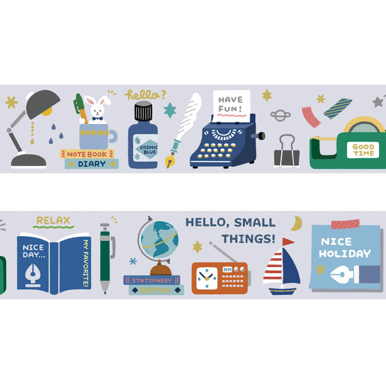 Papier Platz x Eric Small Things Gold Foil Washi Tape - My Desk – Meowashi