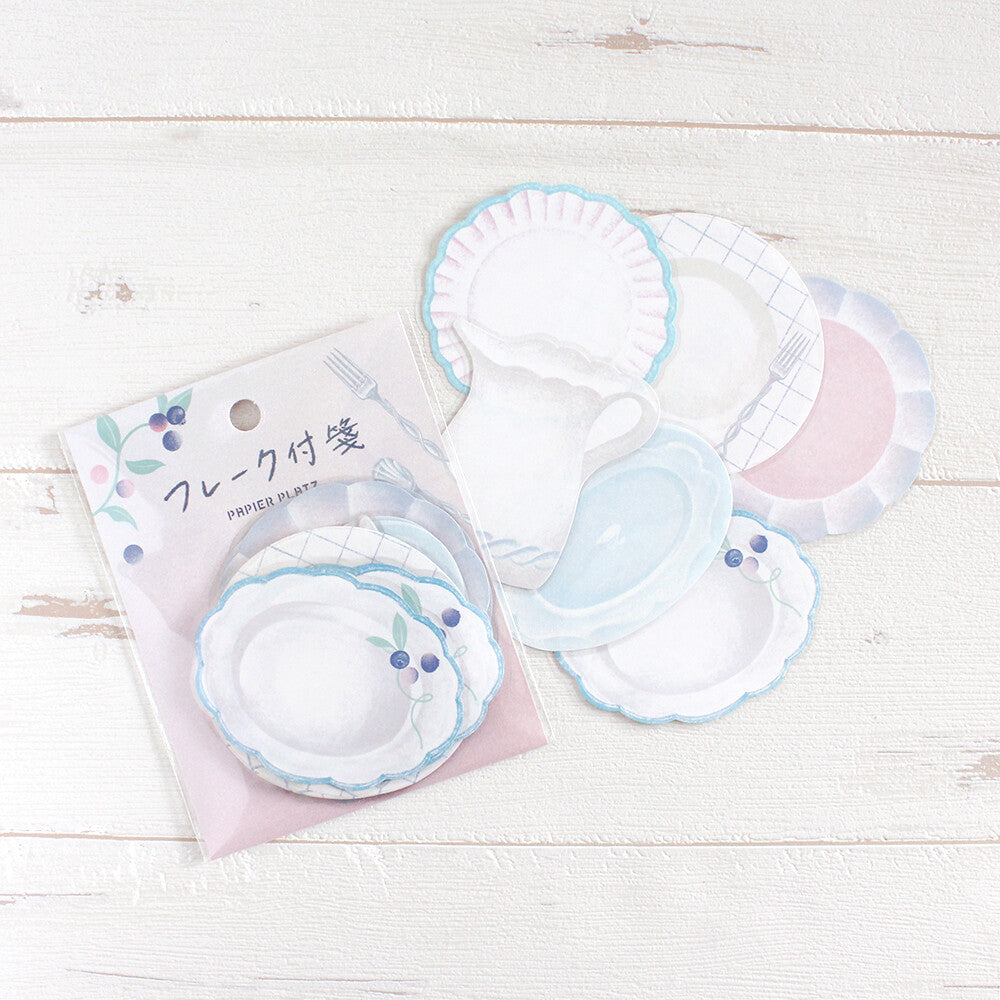 Papier Platz x Alacarudou Flake Sticky Notes - Swan Afternoon Tea ...