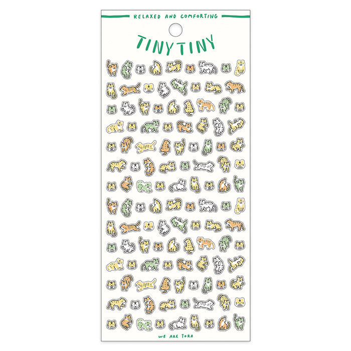Mind Wave Tiny Tiny Clear Sticker - Tora – Meowashi