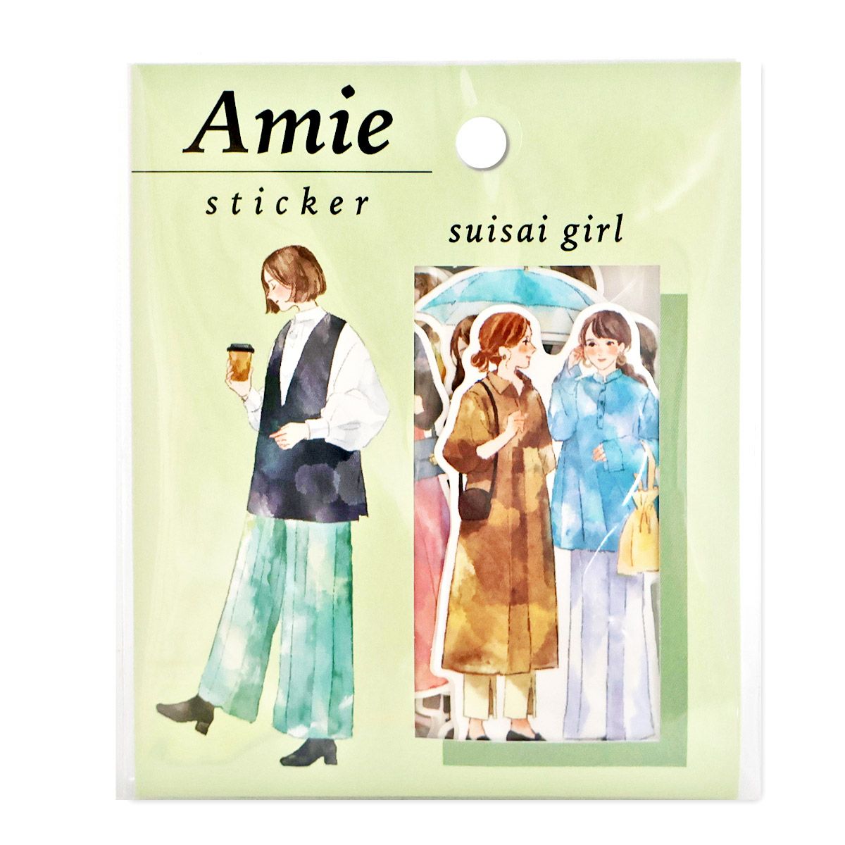 Mind Wave Amie Sticker Flakes - Suisai Girl – Meowashi