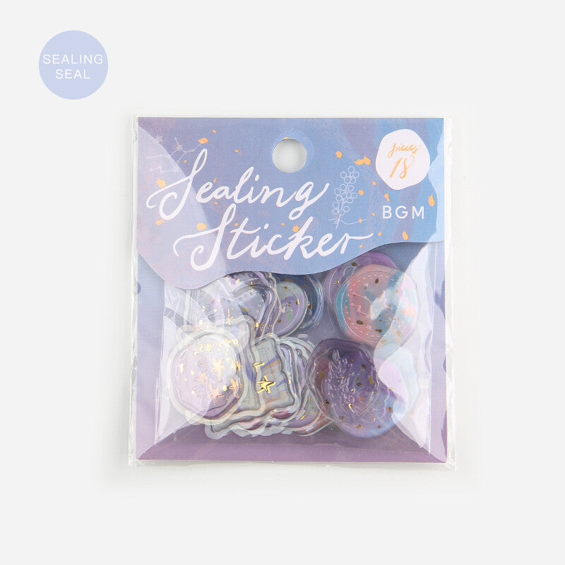 BGM Phantom Flower Sealing Sticker Flakes - Purple – Meowashi