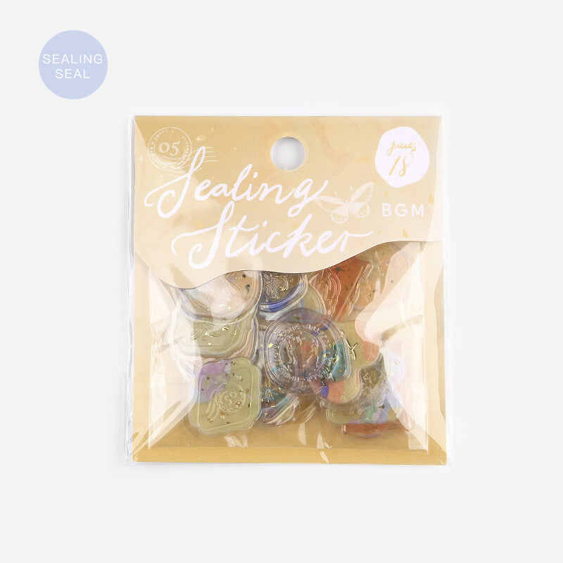 BGM Phantom Flower Sealing Sticker Flakes - Yellow – Meowashi