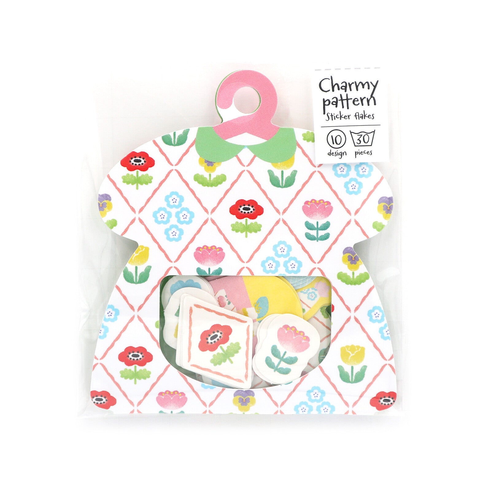 World Craft Charmy Pattern Sticker Flakes - Flower – Meowashi
