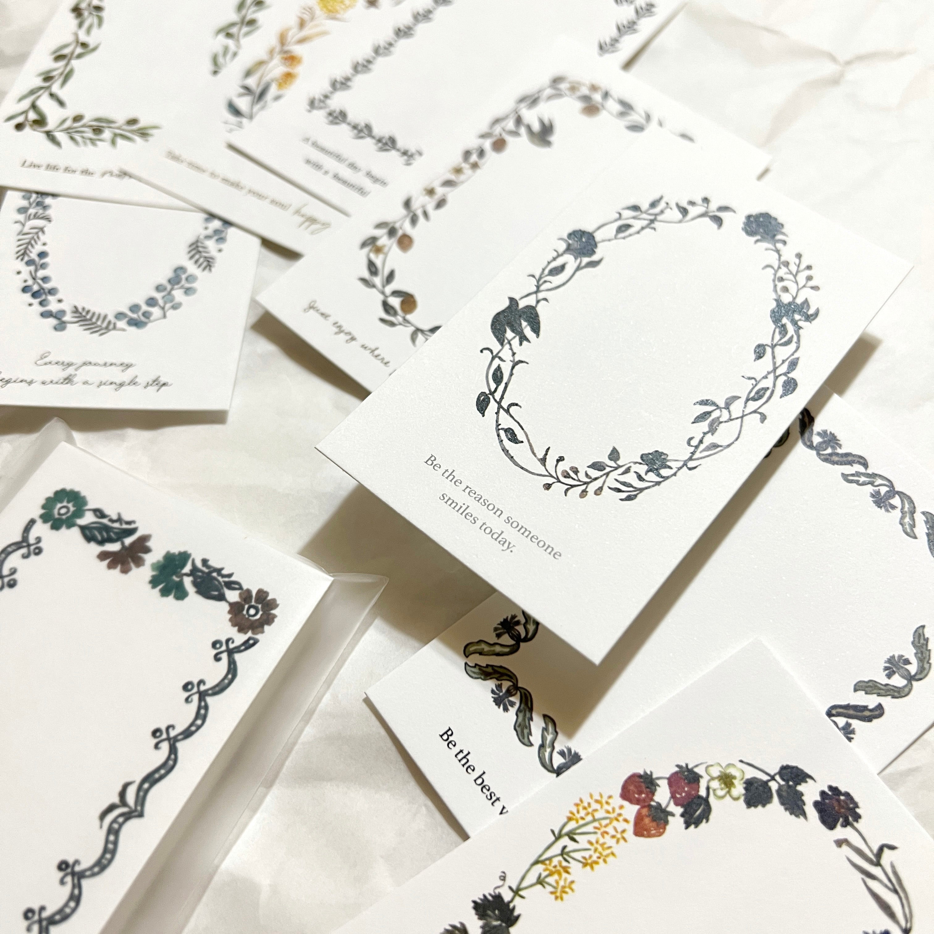 Pion - Frame Note Card Set – Meowashi